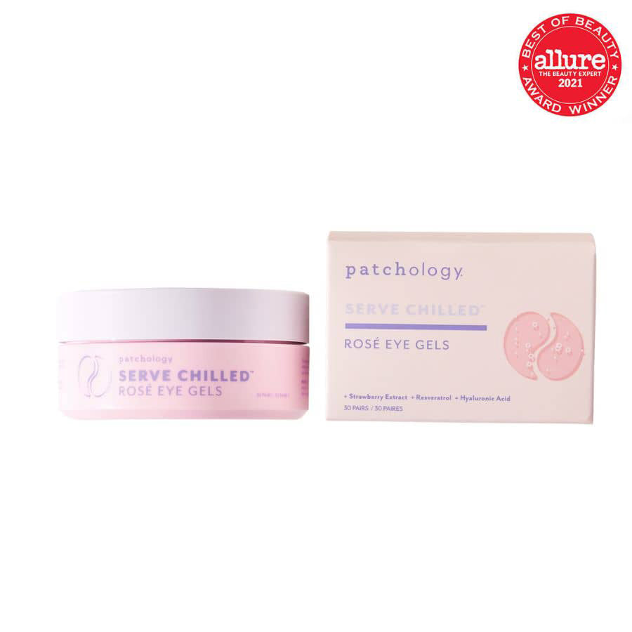 Serve Chilled™ Rosé Eye Gels | Rosé Eye Patch | Patchology