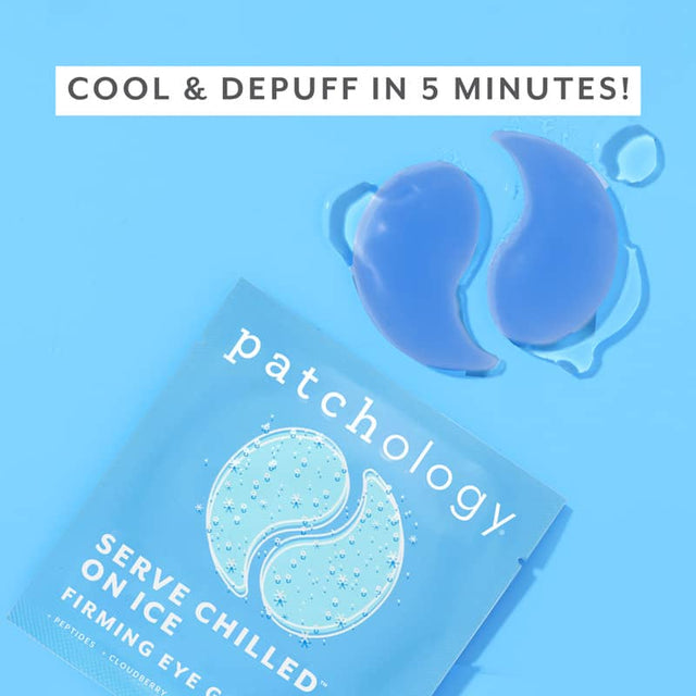 Serve Chilled™ On Ice Eye Gels | Firming Eye Patch | Patchology